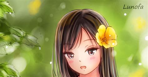 オリジナル 森の中の女の子 ビキニ水着 ルノファのイラスト Pixiv