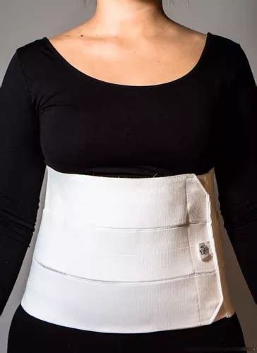 Faja Post parto O Post ope Bandas Unisex Blanca Zonamedica Cuotas sin interés