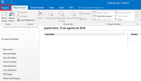 Configurando Seu E Mail No Outlook 2016 Evoserver Hospedagem De Sites