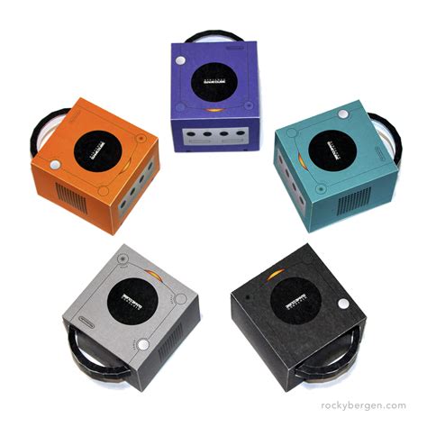 Nintendo Gamecube Papercraft — Rocky Bergen