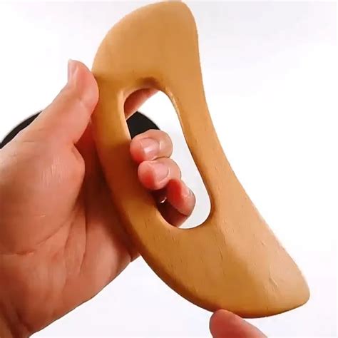 Custom Logo Wooden Gua Sha Tools Scraping Board Massage Tool Slimming