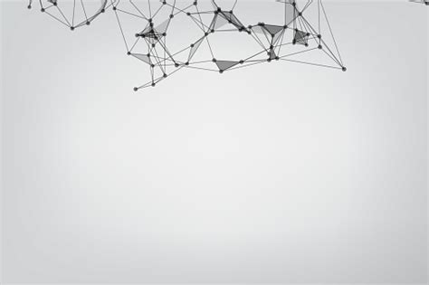 기하학적 그래픽 배경 분자 및 통신 미니멀리즘 혼돈의 일러스트레이션 과학 화학 생물학 의학의 개념 점과 선을 연결하는 배경 기술 0명에 대한 스톡 벡터 아트 및 기타 이미지