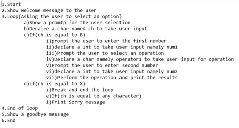 Solved 1 Start 2 Show Welcome Message To The User 3