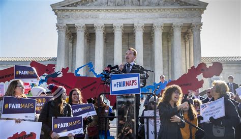 Divided Supreme Court Hears Arguments In Partisan Gerrymandering Case