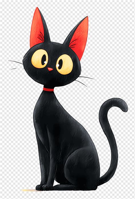 Ghibli Jiji Cute Black Cat Png Pngwing