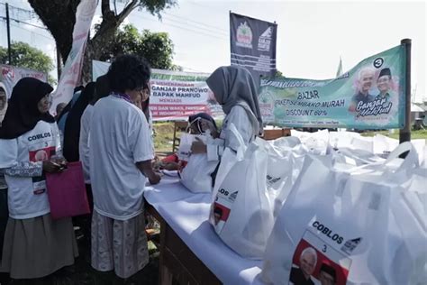 Bantu Warga Prasejahtera Penuhi Kebutuhan Pangan Relawan Ganjar Gelar