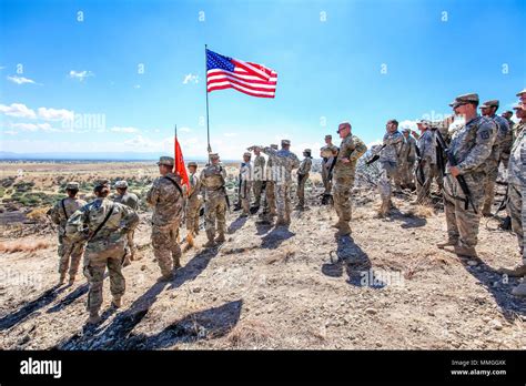 Alpha Company 40th Expeditionary Signal Battalion Conducts A Live Fire