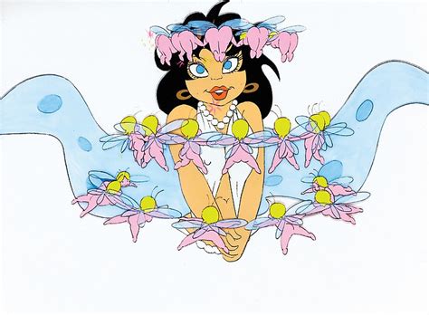 Sold At Auction Original Production Cel Setups Of Elinore And Weehawk From Wizards