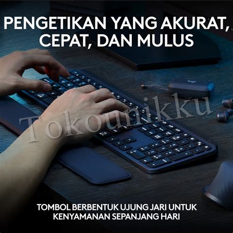 Jual Keyboard Logitech MX Keys S Wireless Bluetooth Smart Backlight Shopee Indonesia