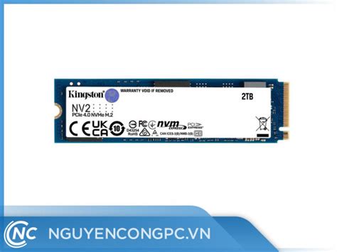 Ổ cứng SSD Kingston NV2 2TB PCIe 4 0 x4 NVMe M 2 SNV2S 2000G