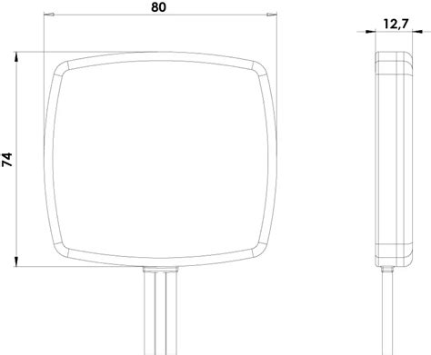 J MGF Antenne combinée G G LPWA IoT GPS GNSS GHz WiFi