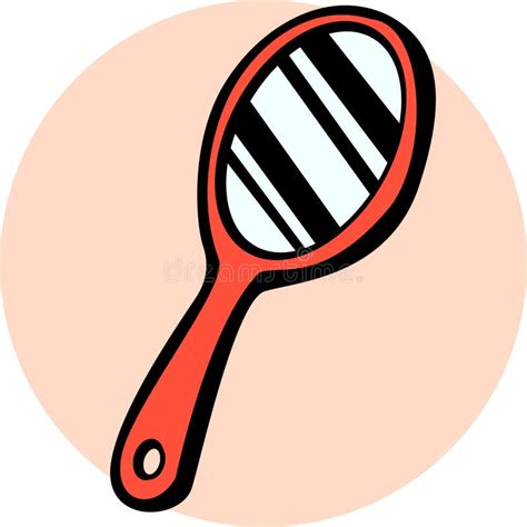 Hand Mirror Vector Illustration Royalty Free Stock Image Image 2325666