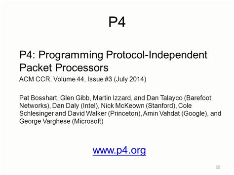 How To Tell Your Plumbing What To Do Protocol Independent Forwarding Ppt Video Online Download