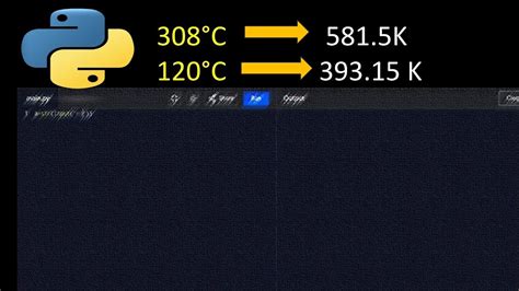 Celcius To Kelvin Scale Python Program Youtube