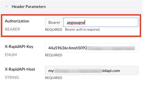 configuring api authorization legacy
