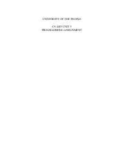 Unit Programming Assignment Pdf University Of The People Cs