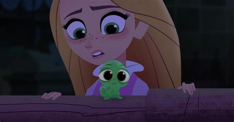 A Look At Disney A Look At Disney Gets Tangled Pascal S Story
