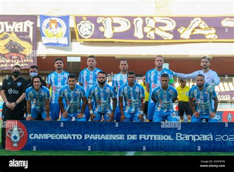 PA Belem PARAENSE REMO X PAYSANDU FINAL Paysandu Players Pose For A