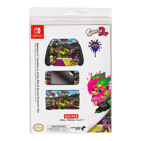 Skin Y Protector Set Nintendo Switch Splatoon 2 Vandals Vs Artist