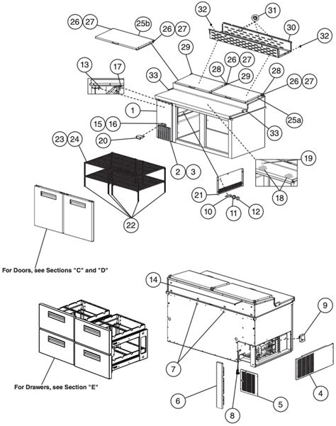 Hoshizaki Pr46b Pizza Prep Refrigerator Instruction Manual