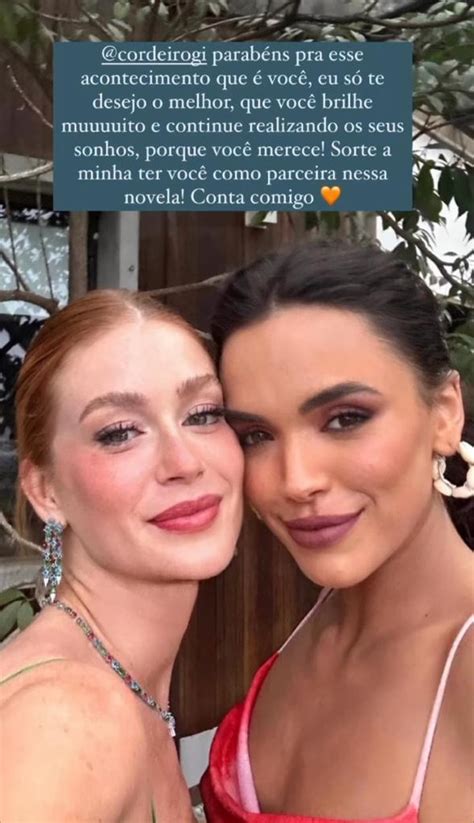 Irmãs em Fuzuê Marina Ruy Barbosa celebra aniversário de Giovanna