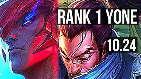 YONE Vs YASUO MID Rank Yone Winrate JP Challenger V YouTube