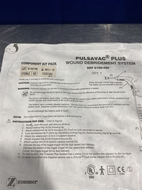 Pulsavac Plus Wound Management Auction