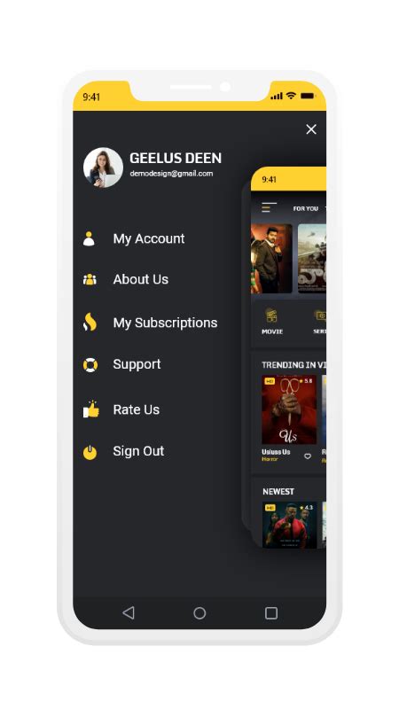 Vumibox Online Movie Streaming Flutter Full App UI Kit By ViserLab