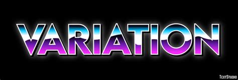 Variation Arcade Text Effect Generator