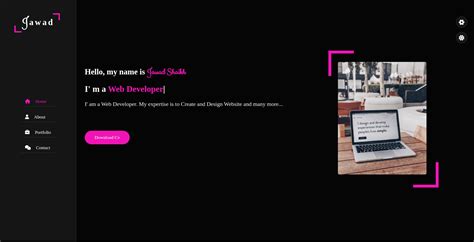 GitHub JawadShk Portfolio