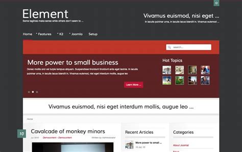 Simple Joomla Templates Professional Joomla Templates Joomlabamboo