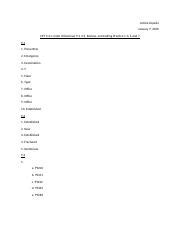 CPT Code It Exerices Review And Coding Pratice Docx Leticia Zepeda January CPT