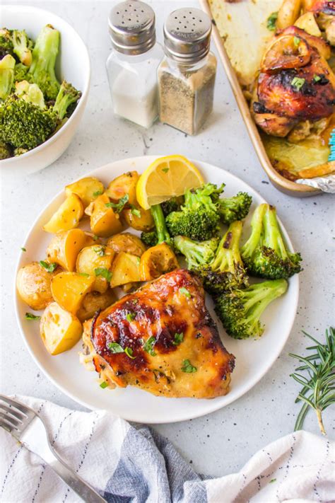 Honey Garlic Lemon Pepper Chicken Thighs Reluctant Entertainer