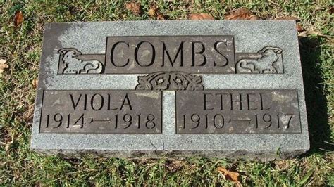 Viola Combs 1914 1918 Homenaje De Find A Grave