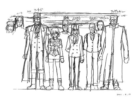 Hellsing地狱之歌角色设定集120p 哔哩哔哩