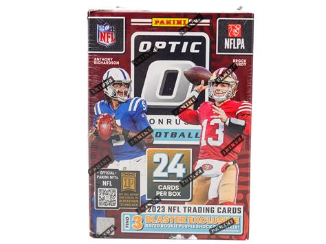 2023 Panini Donruss Optic Football Blaster Purple Shock Personal