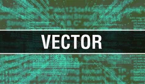 Vector Con Texto De C Digo Java Digital Concepto Vectorial De