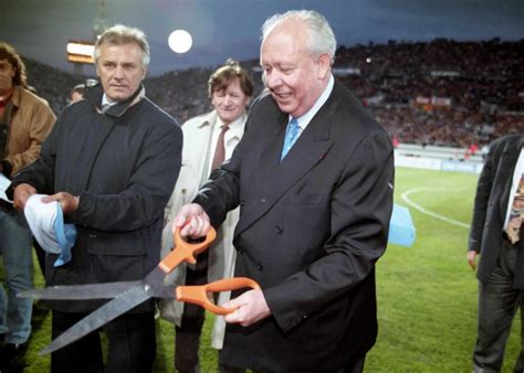 Jean Claude Gaudin Est Mort France Olympique De Marseille 20 Mai