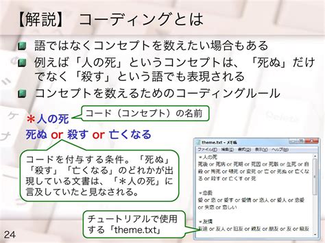 Kh Coderチュートリアル(スライド版) Speaker Deck Kh Coderチュートリアル(スライド版) Speaker Deck