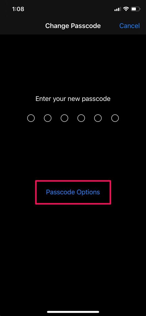 how to set an alphanumeric passcode on iphone and ipad
