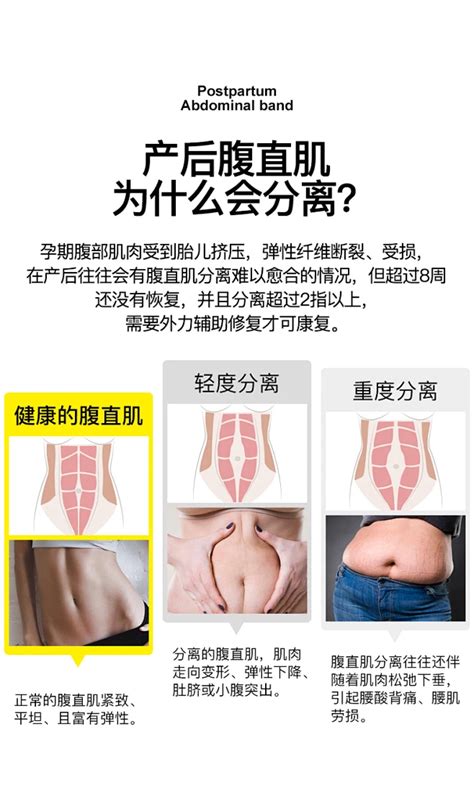 腹直肌分离修复仪收腹带出租产后修复仪器家用修复带锻炼恢复仪 天猫 花瓣网