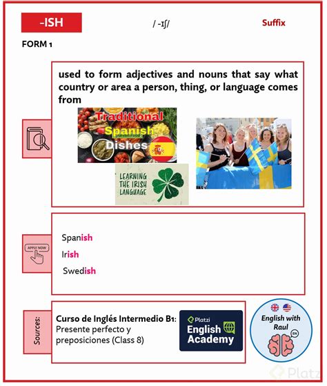 Common Suffixes Platzi