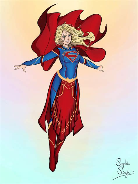 Supergirl V2 By Flafflewaffle On Deviantart