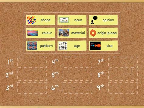 Adjective Order Упорядочивание Adjective Order Упорядочивание