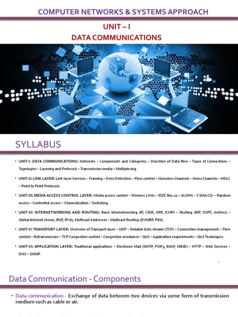 R19 Cnsa Unit 1 Pdf Osi Model Computer Network