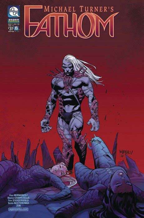 Michael Turners Fathom 6 Aspen Entertainment Comic Book Value And