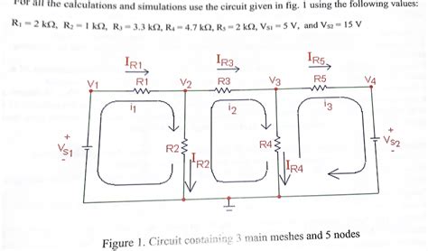 Solved Find The Node Voltage V4 And Apply KCL To Write The Chegg