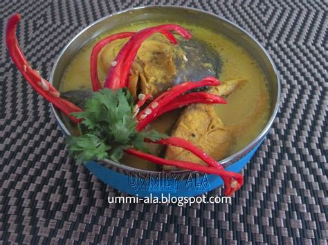 Ummiey Ala Ikan Bawal Masak Gulai