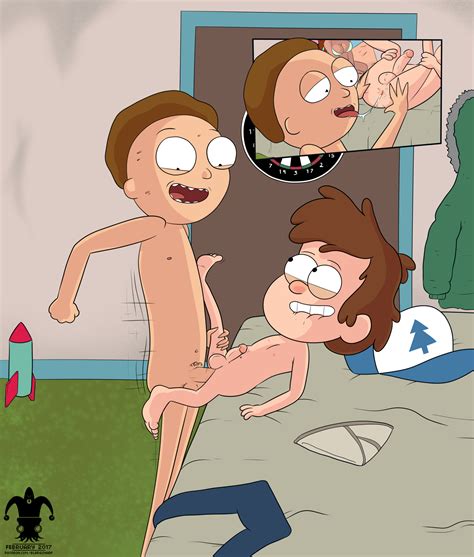 Post 2131711 Blargsnarf Crossover Dipperpines Gravityfalls Morty