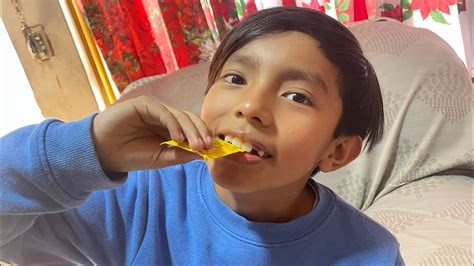 Comiendo Papitas Picantes 🔥 Youtube